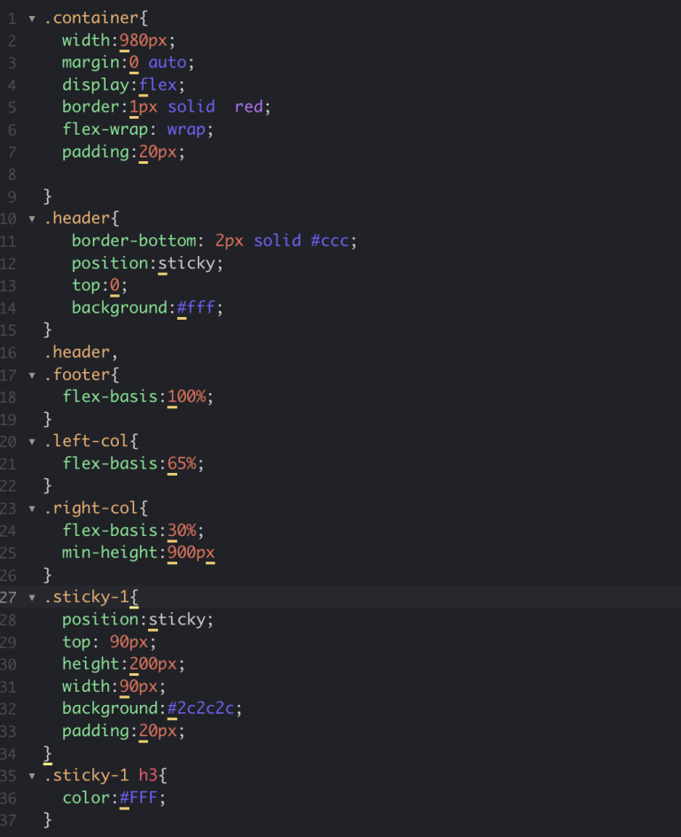 Sticky Ads with HTML and CSS. | TO THE NEW Blog
